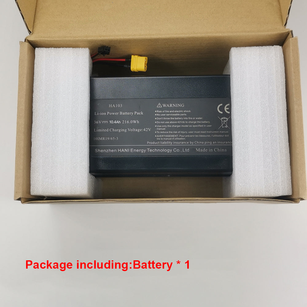 36V 10Ah HA103 Built-in ebike Battery – Kornorge Electric Bikes