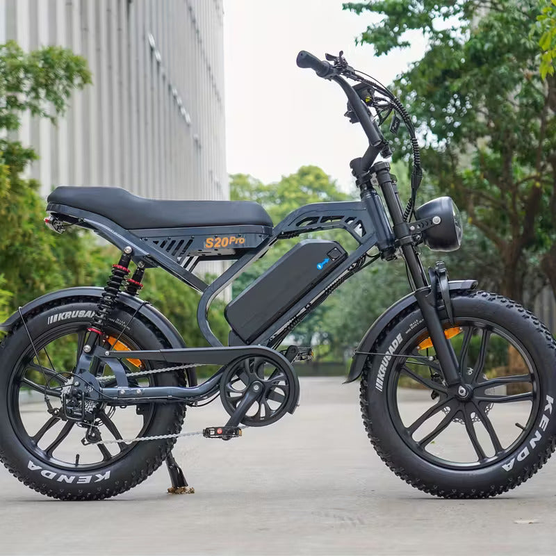 S20 Pro Fat-Tire Electric Bike – Kornorge Electric Bikes