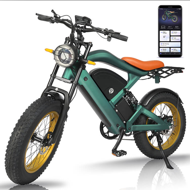 ZM22 1200W Mid-Drive Electric Mountain Bike – Kornorge Electric Bikes